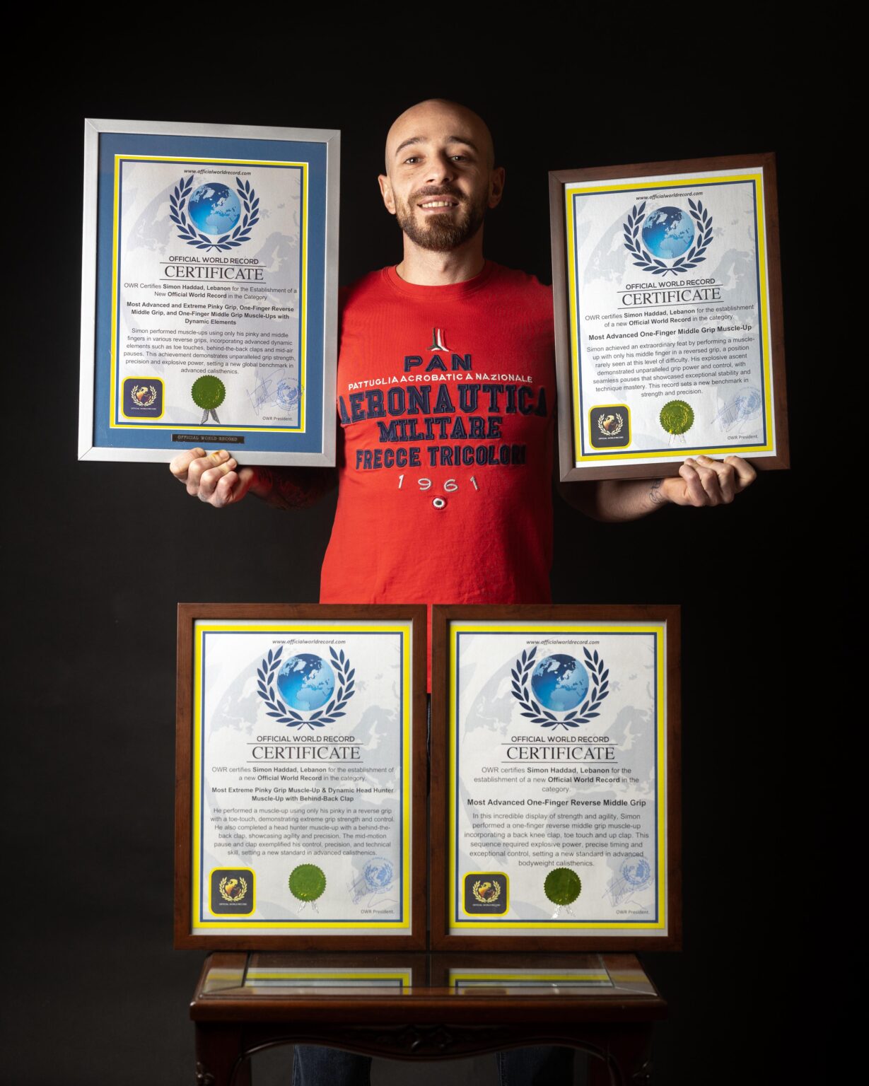 Pushing the Boundaries of Human Strength: Simon Haddad Sets Three New ...
